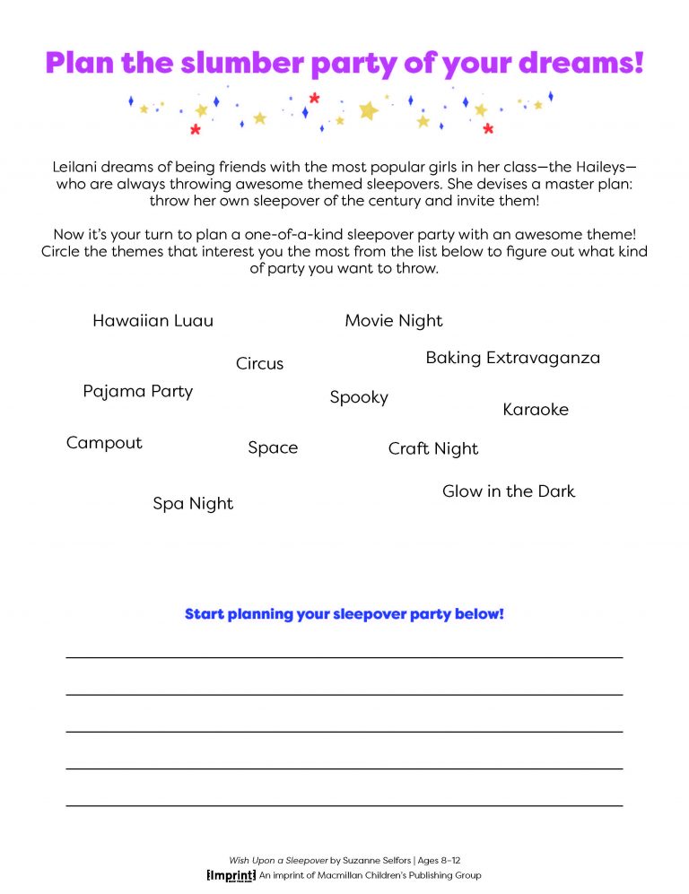 Wish Upon a Sleepover - Macmillan