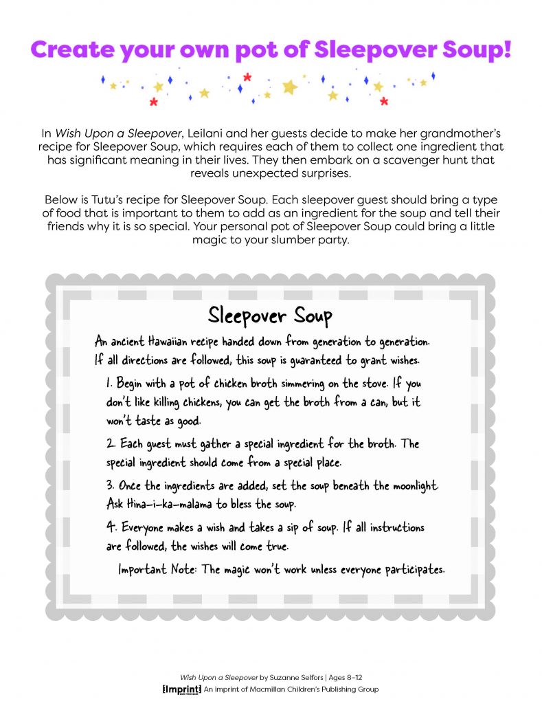 Wish Upon a Sleepover - Macmillan