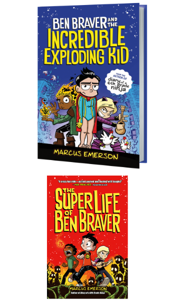 BEN BRAVER AND THE INCREDIBLE EXPLODING KID | Marcus Emerson | Roaring ...