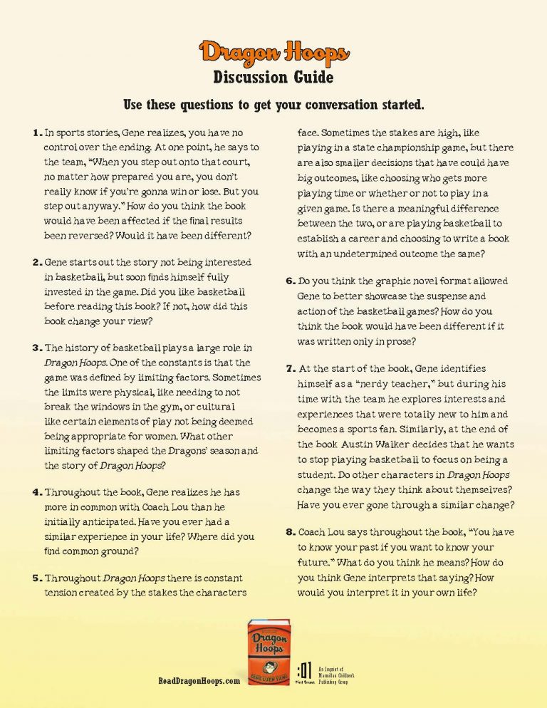 Dragon Hoops by Gene Luen Yang - Macmillan