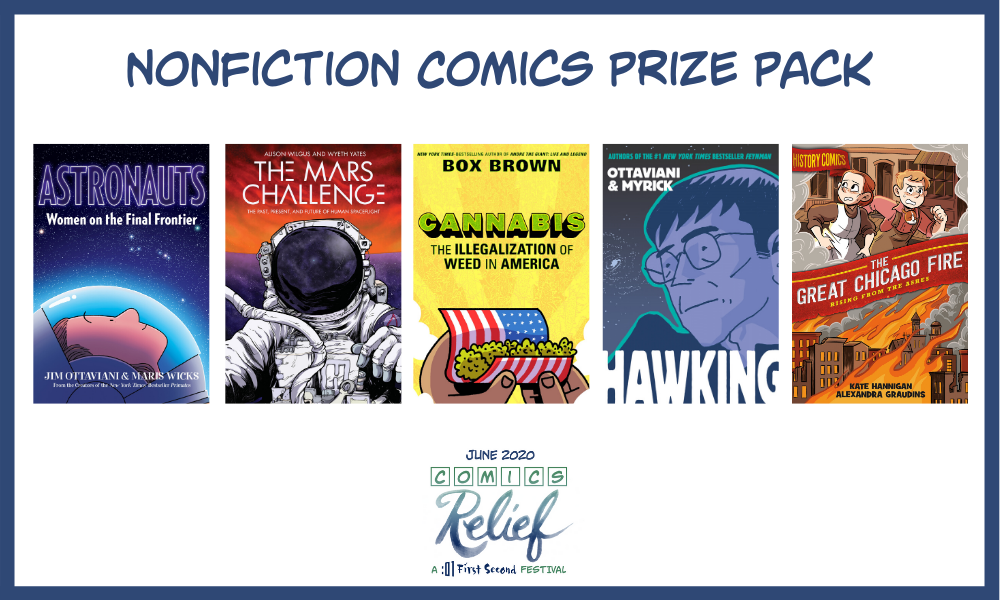 Comics Relief: June 2020 Nonfiction Graphic Novels Sweepstakes