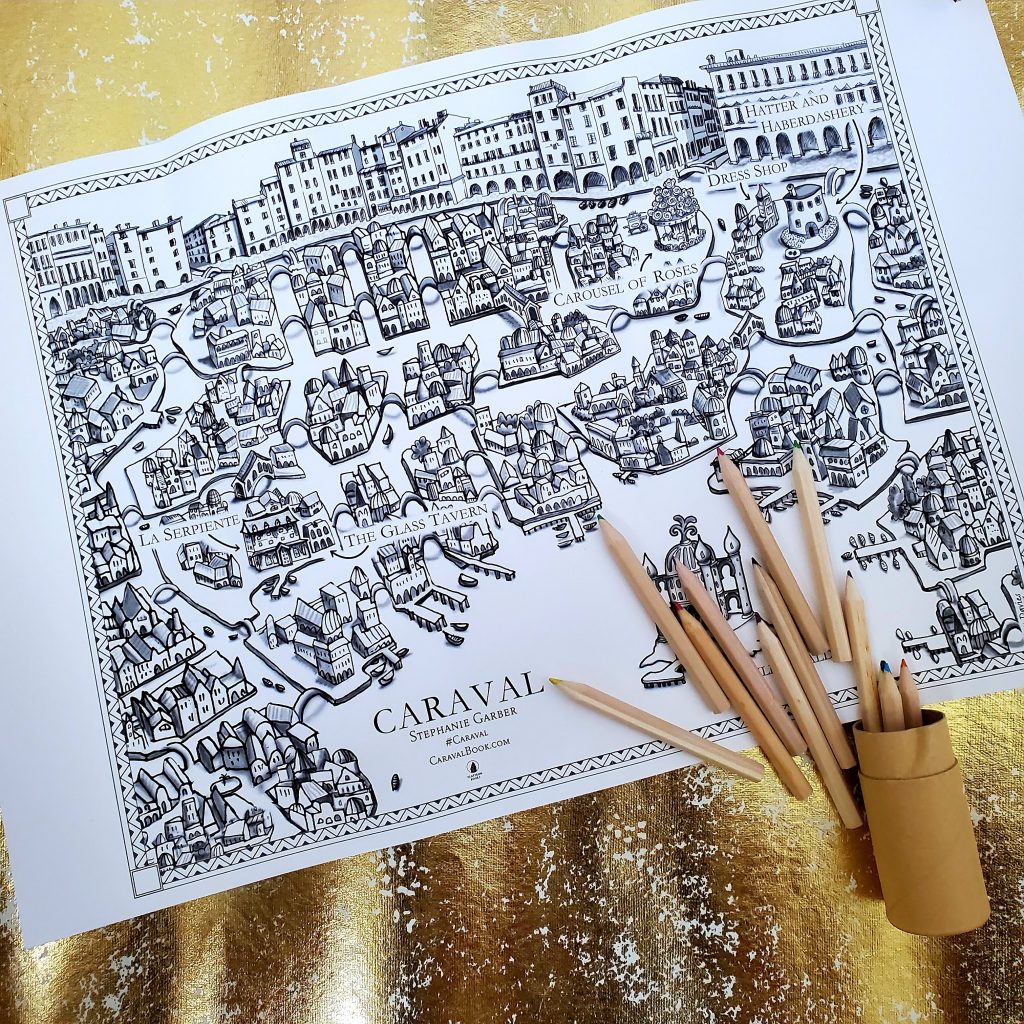 Caraval Map IG Sweepstakes - Macmillan