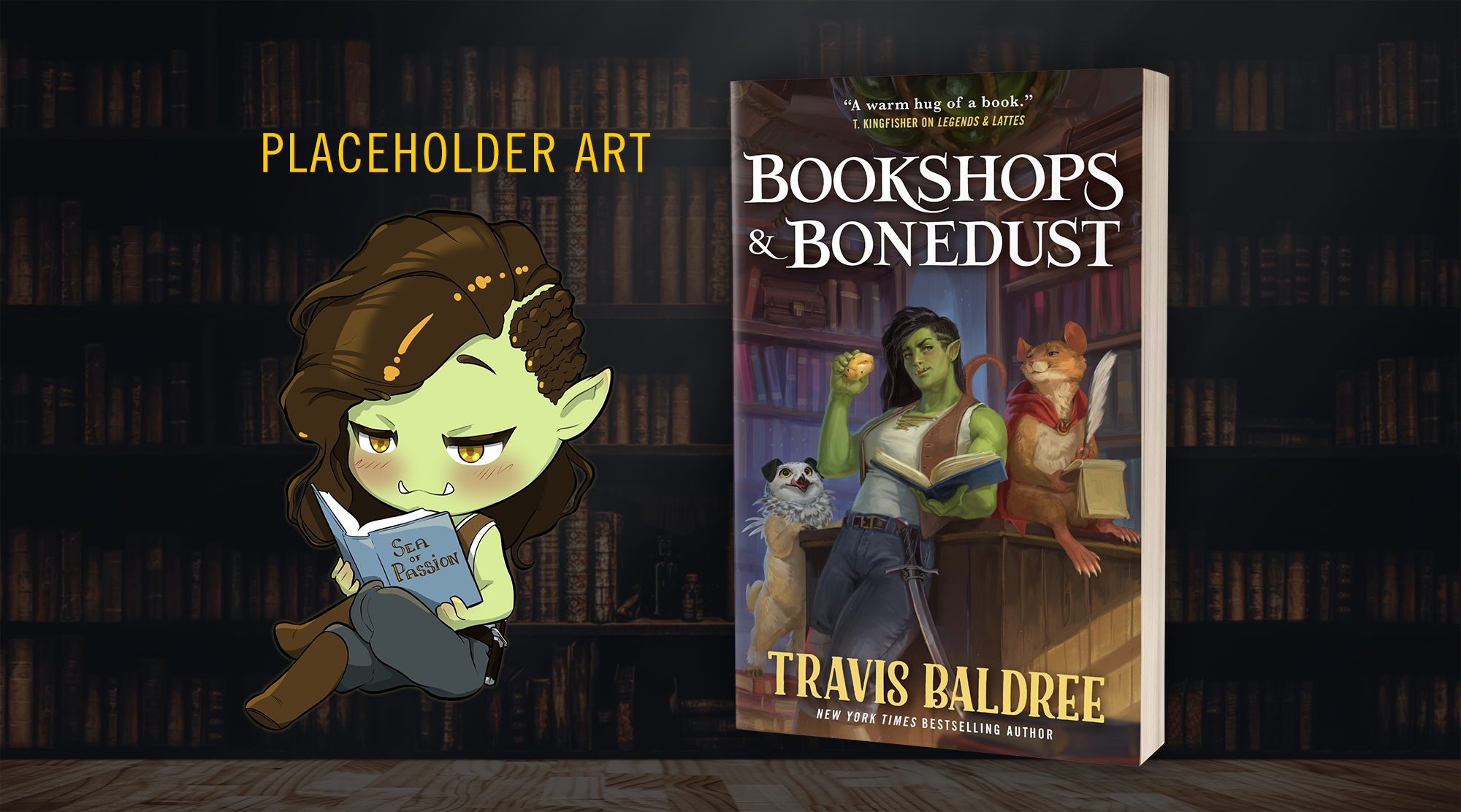 Bookshops & Bonedust Pre-Order Campaign