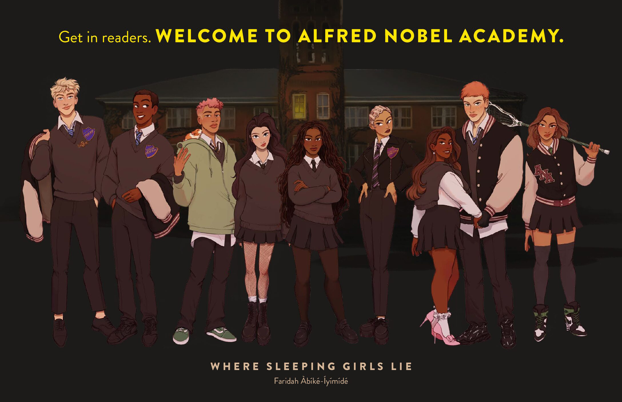 Where Sleeping Girls Lie Preorder Gift