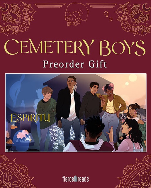 Cemetery Boys Paperback Preorder Gift