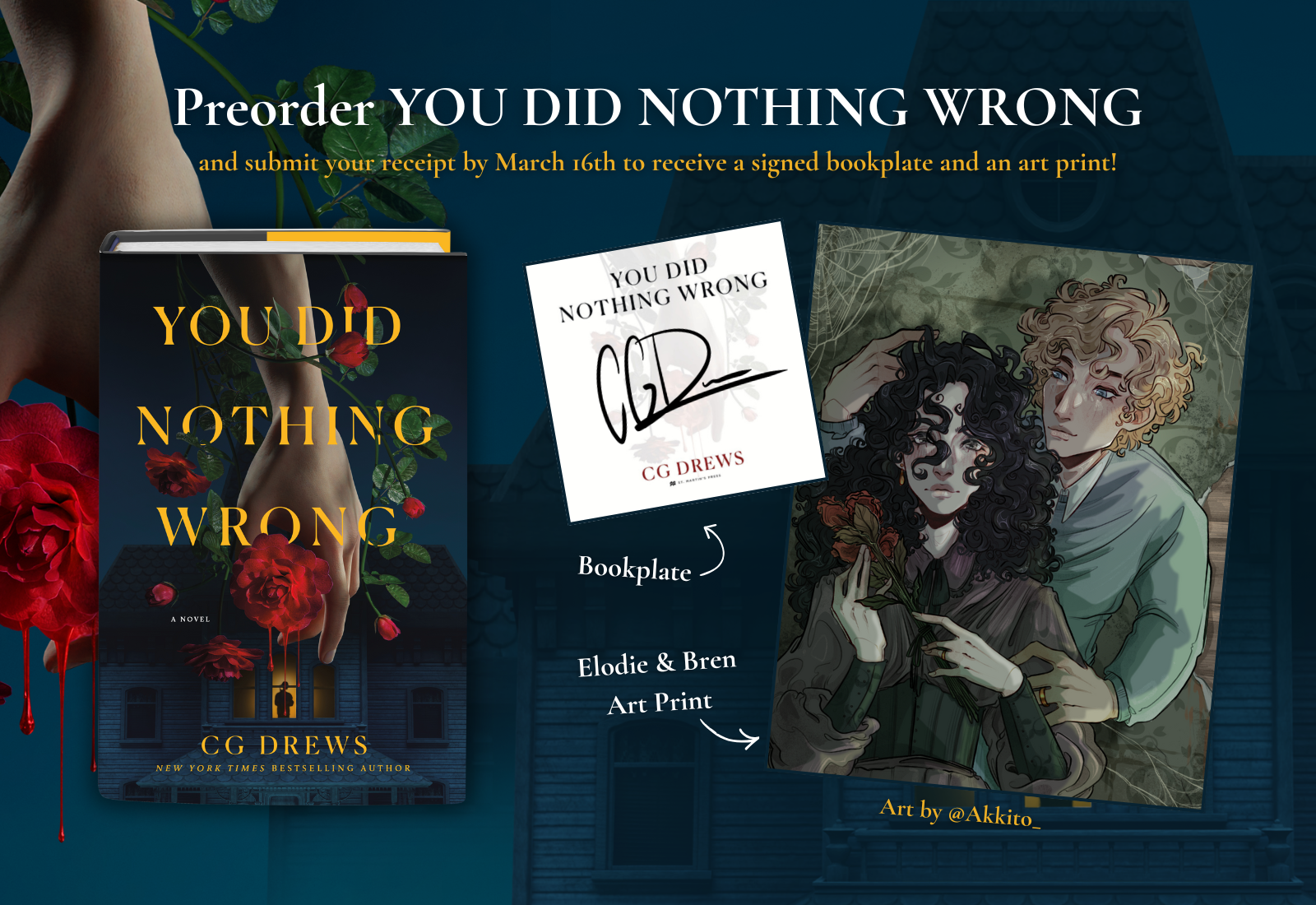 You Did Nothing Wrong Preorder Promotion